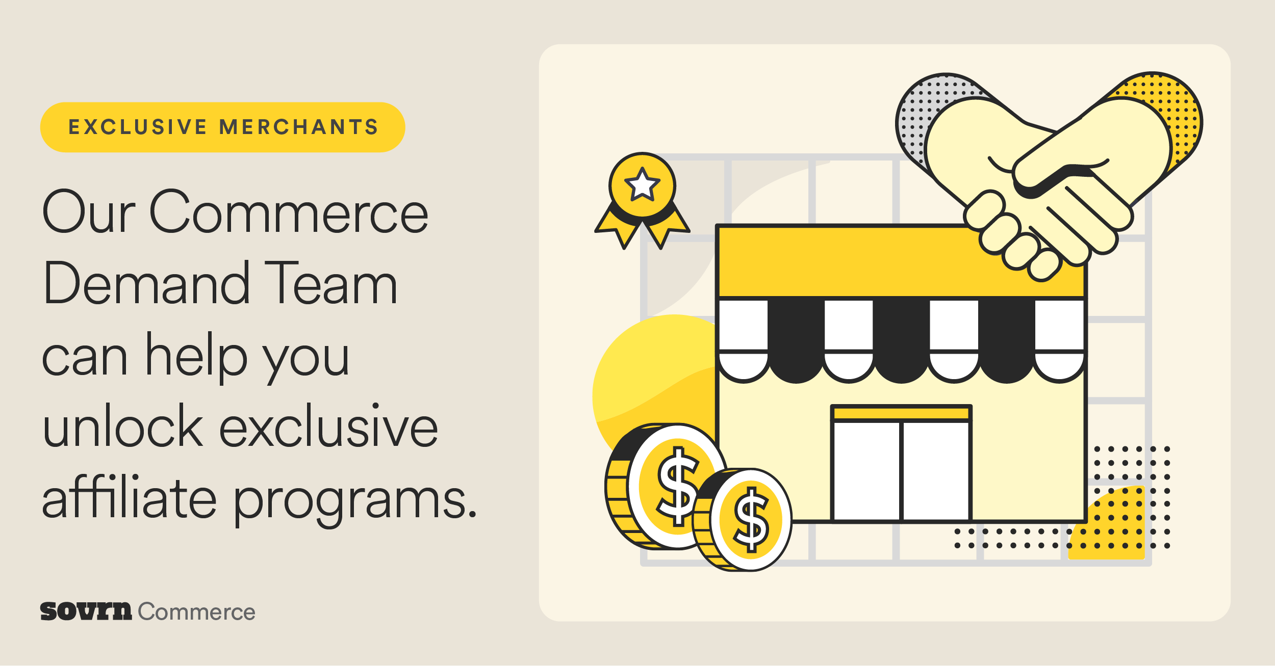 Unlock Exclusive Merchant Programs (with Help from our Demand Team) - Sovrn, Inc.